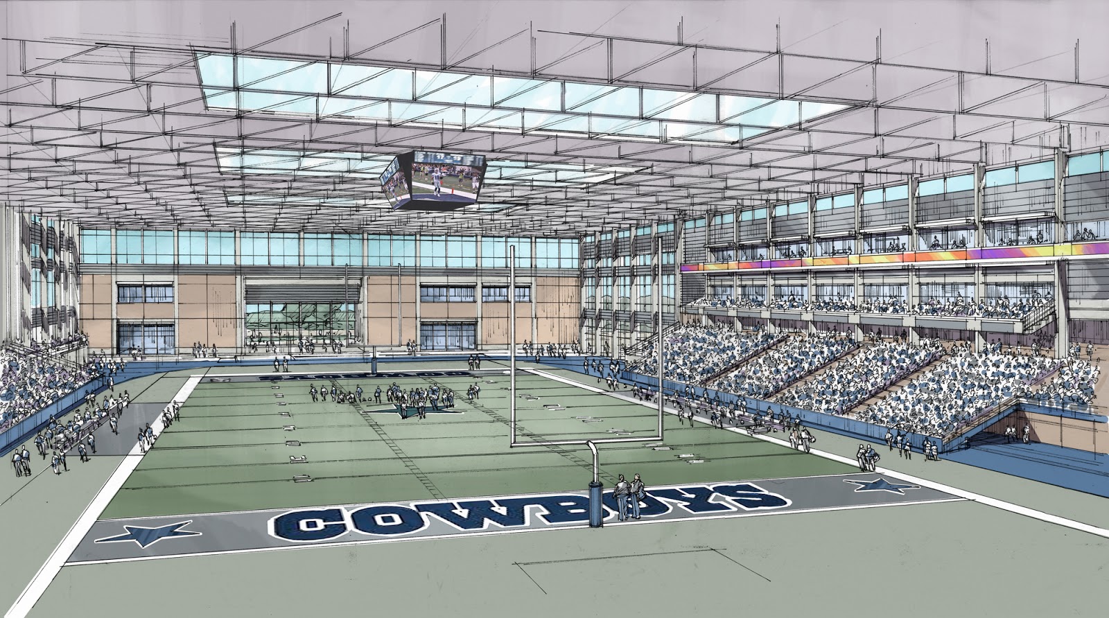 Dallas Cowboys Practice Facility Tours – The Star In Frisco